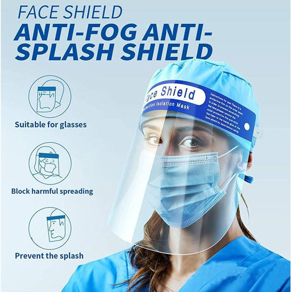 Full Face Shield - 12.6 x 8.7 inches – Creation et Design Electrique Inc